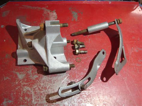 Amc V 8 Late Model A C And Alternator Mounting And Bracketry For Side