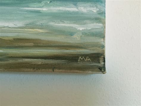On The Shores Of Tomorrow Original Sea Peinture Par Mullo Art