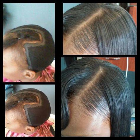 Quick Weave Foundation Color Ombre Hair Black Hairstyles With Weave