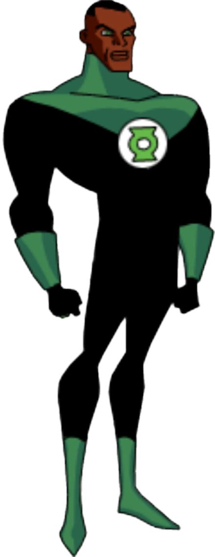 Green Lantern Dcau Style By Cyberman001 On Deviantart