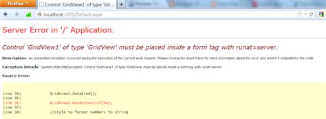 Aspnet Export Grid View To Excel Programmingfree