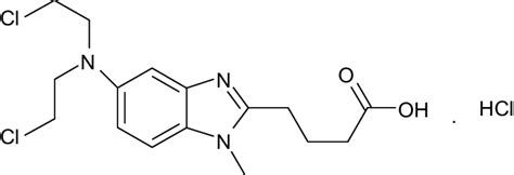 Structure Of Bendamustine Download Scientific Diagram