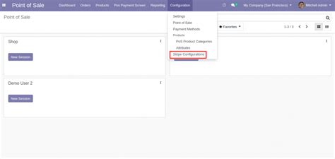 Odoo Pos Stripe Payment Acquirer Make Payments Digitalized Ans Easy