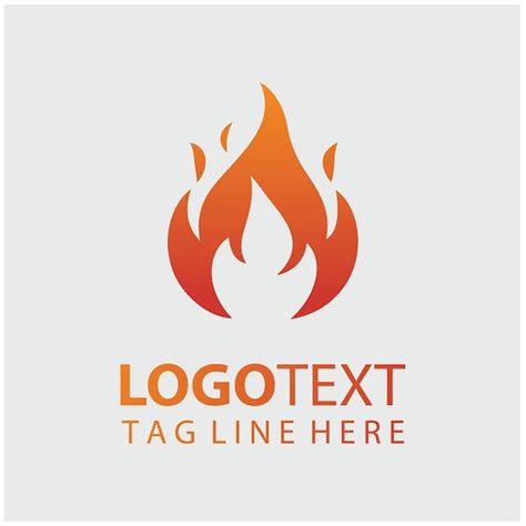 Premium Vector Flame Logo Vector Illustrations