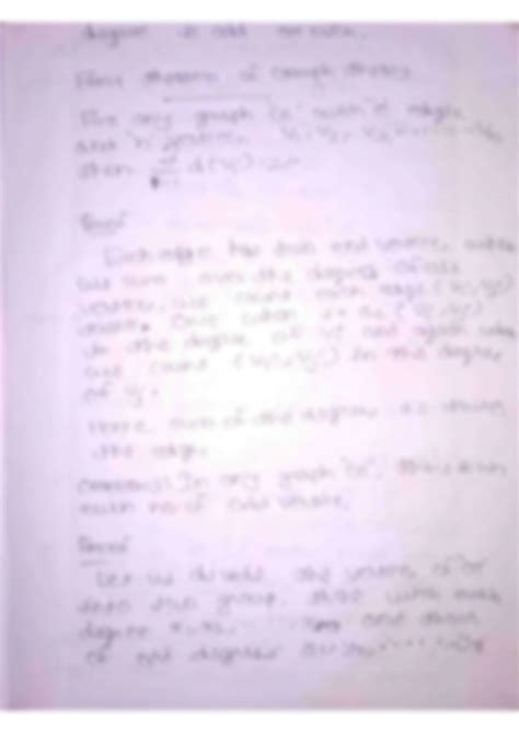 Solution Graph Theory Complete Graph Bipartite Graph Degree Of A