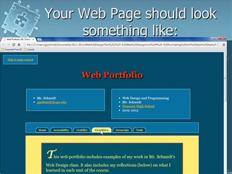 Ppt Stylizing A Navigation Menu With Css Powerpoint Presentation Free Download Id