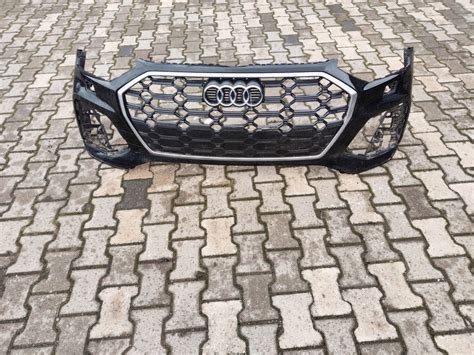 Zderzak Przedni Grill PrzÓd Audi Q5 80a Ii Lift S Line 14759323450