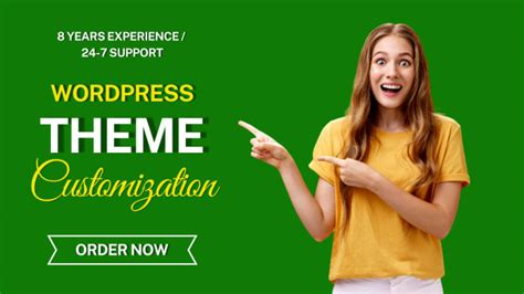 Customize Wordpress Theme Fix Errors Edit Template By Arsalansaleem25