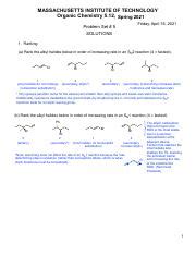 Problem Set Sp Solutions Pdf Massachusetts Institute Of