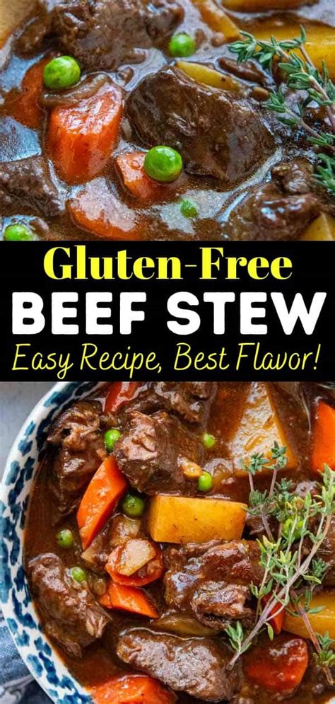 Gluten Free Beef Stew With Red Wine Best Flavor Easy Recipe