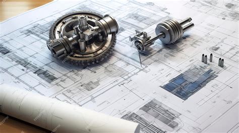 Premium Ai Image Engineering Firm Technical Drawings And Charts