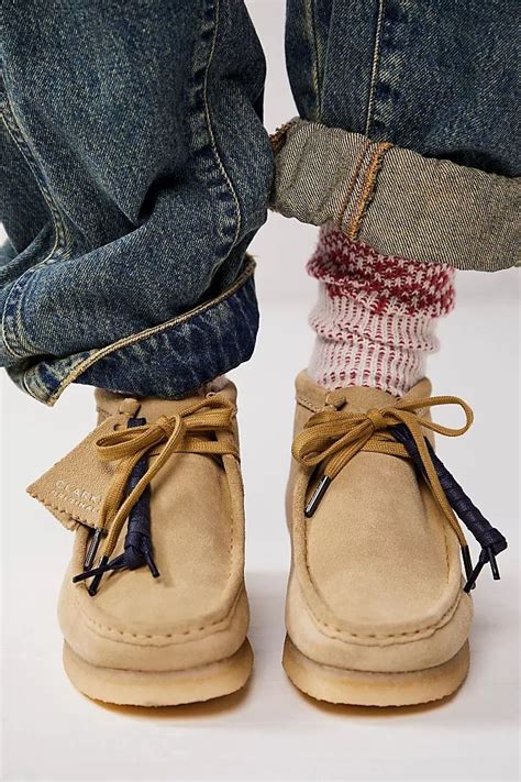Clarks Wallabee Boots Clarks Wallabees Ankle Booties Clarks