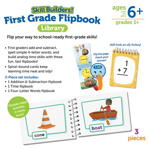 Mua Learning Resources Skill Builders First Grade Flipbook Library 3