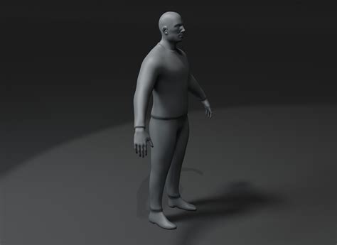 Clothed Male And Female Body Base Mesh 10k Polygons Low Poly 3d Model Superhive Formerly