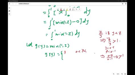 function of two continuous random variables youtube
