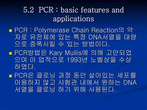 Ppt Chapter Five Amplifying Dna Pcr And Cell Based Dna Cloning Powerpoint Presentation Id
