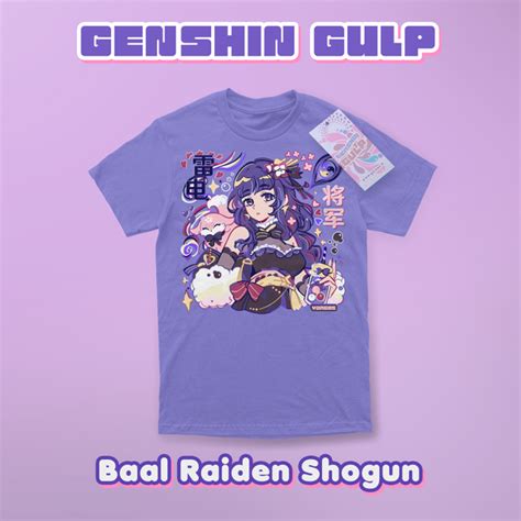 Genshin Gulp Tee Baals Dango Milk Yangoshop