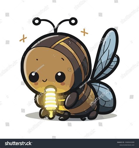 Cute Lightning Bug Clipart