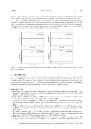 Modeling And Analysis Of Transformerless High Gain Buck Boost DC DC
