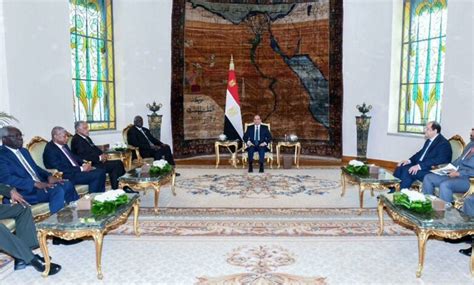 الرئيس السيسي يؤكد خلال استقباله نائب رئيس مجلس السيادة السوداني ضرورة