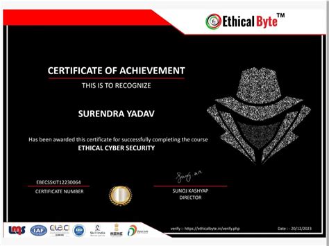 Surendra Yadav On Linkedin Cybersecurity Ethicalhacking Ethicalbyte