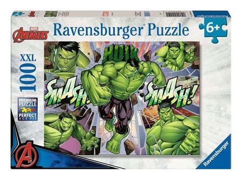Marvel The Incredible Avenger Xxl Jigsaw Puzzle 100 Pieces Merchoid