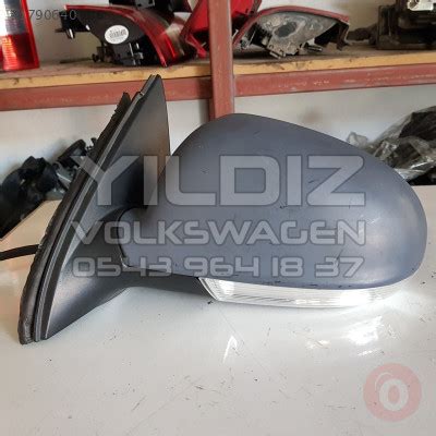Volkswagen Golf 5 Jetta Sol Dikiz Aynası Yan Sanayi Sıfır Çıkma Yedek