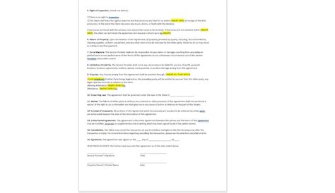 Editable Tree Removal Contract Tree Removal Contract Template Tree Removal Agreement Tree