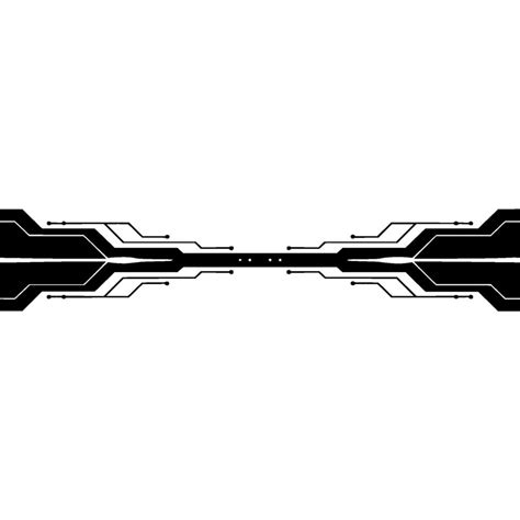 Abstract Tech Background Symmetrical Circuitry On Light Gray 67703539