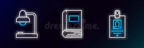 Definir A Lâmpada Da Tabela Do Emblema De Identificação Da Linha E O