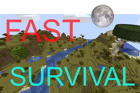Overview Fast Survival Includes Moon World Generator Bukkit