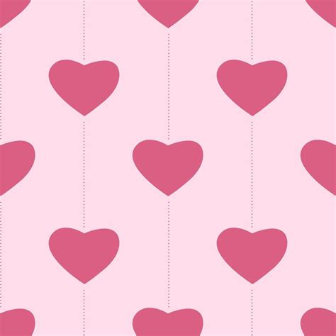 Sin Costura Patern Con Rosado Corazones En Un Rosado Antecedentes