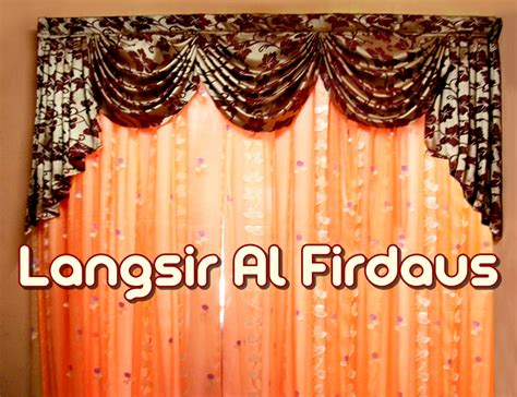 Langsir Al Firdaus Langsir Scallop