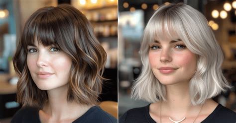 Gorgeous Wavy Bob With Bangs For An Effortlessly Cute Style HAIRS