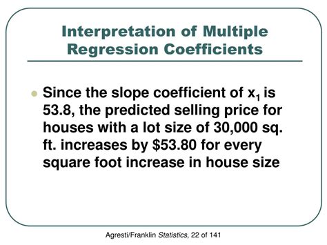 Ppt Chapter Multiple Regression Powerpoint Presentation Free