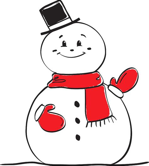 신사 모자와 목도리를한 귀여운 만화 눈사람 겨울 감성과 잘 어울리는 그림 유토이미지 상세페이지 베이직샵 일러스트 22203821