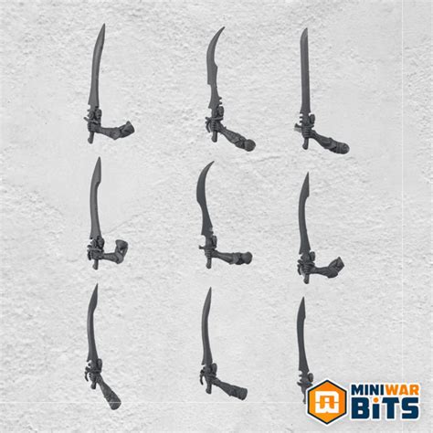 Corsair Voidscarred Power Sword Bits Miniwar Bits