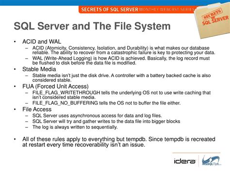 Ppt Sql Server Storage And You Part 1 Storage Basics Powerpoint
