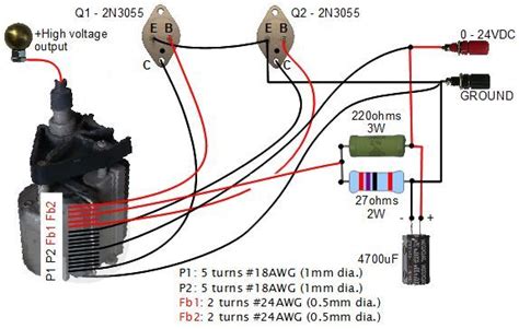 20kV DC High Voltage Flyback Power Supply Circuit Power Supply Circuit Electronic Circuit
