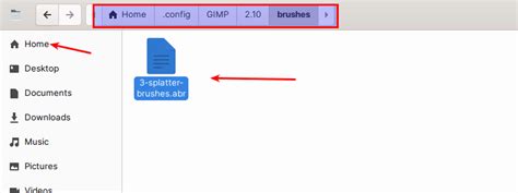 快速技巧：如何在 Gimp 中添加新画笔 Linuxstory