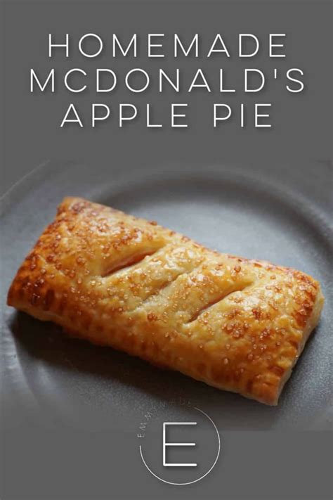 Homemade Mcdonalds Apple Pie Recipe
