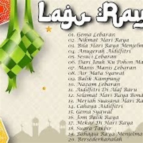 Koleksi Lagu Hari Raya Aidilfitri Sepanjang Zaman