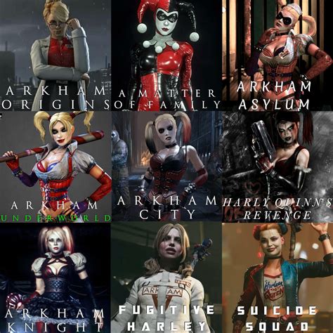 Batman Arkham Caballero Harley Quinn