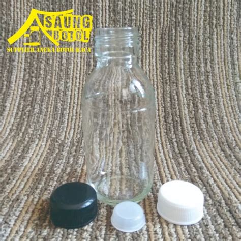 Jual Botol Kaca Clear Bening Ml Tutup Ulir Screw Kab Bogor Saung Botol Tokopedia