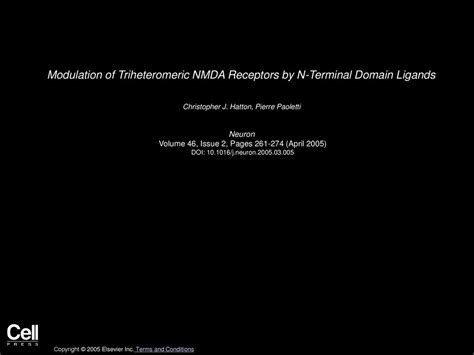 Christopher J Hatton Pierre Paoletti Neuron Ppt Download