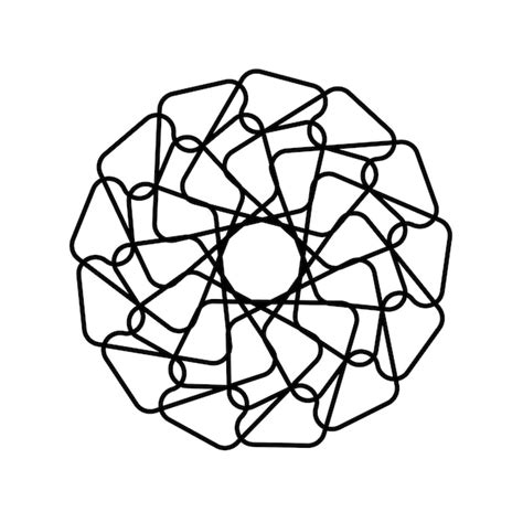 Premium Vector Circular Vector Pattern Design Eps