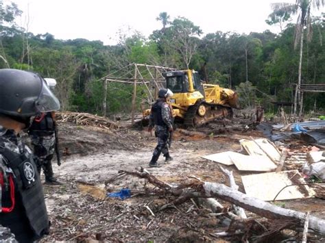G1 Polícia Faz Reintegração De Posse Em área Da Zona Norte De Manaus