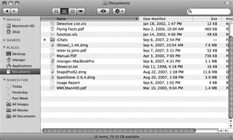 4 window views mac os x 10 5 leopard visual quickstart guide [book]