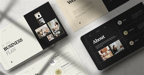 Шаблон бизнес плана Keynote Шаблоны презентаций Включая бизнес план и предприниматель Envato