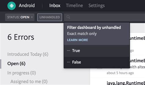 Unhandledhandled Errors To Help Understand Error Priority Insight